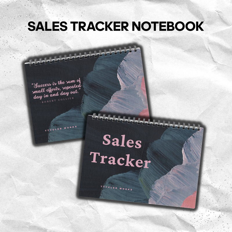 SALES TRACKER NOTEBOOK | A5 | Shopee Philippines