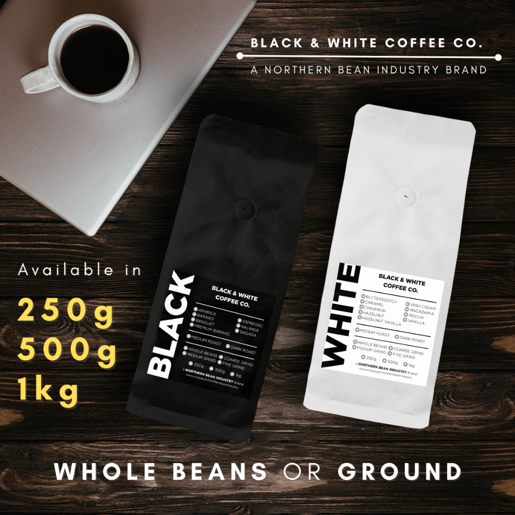 Excelsa Dark Coffee - PREMIUM BARAKO - BLACK & WHITE COFFEE CO. ( a ...