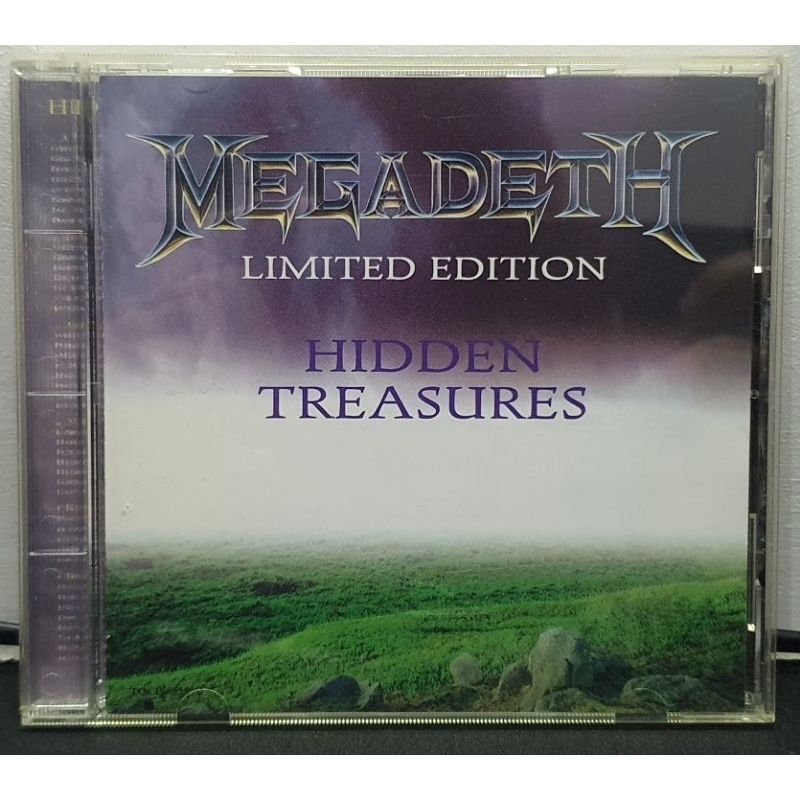 Megadeth Hidden Treasures CD with OBI + 4 Bonus Tracks Japan Press ...