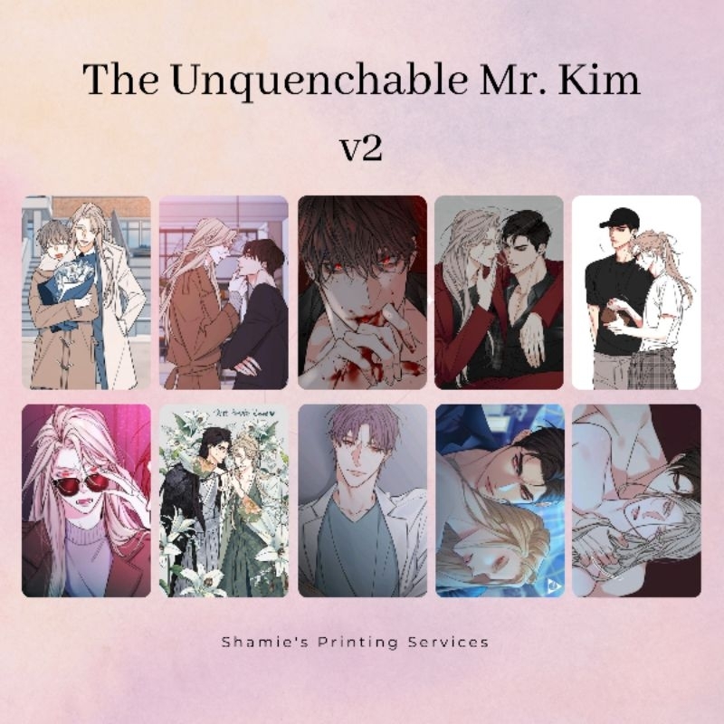 10 PCS. BL MANHWA PHOTOCARDS (PART 2) | Shopee Philippines