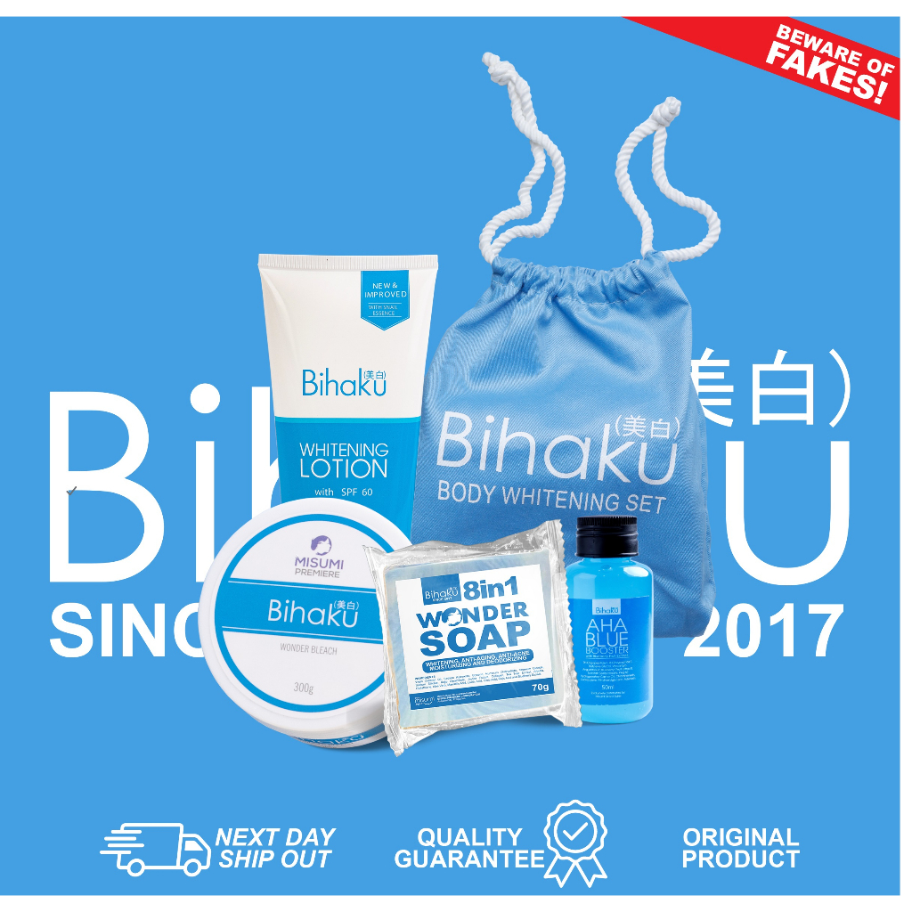 BHAKU FACE AND BODY SET | Shopee Philippines