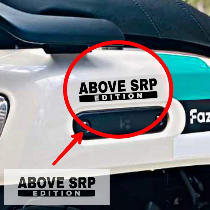 Above Srp Edition Cutout Sticker Decals | Shopee Philippines