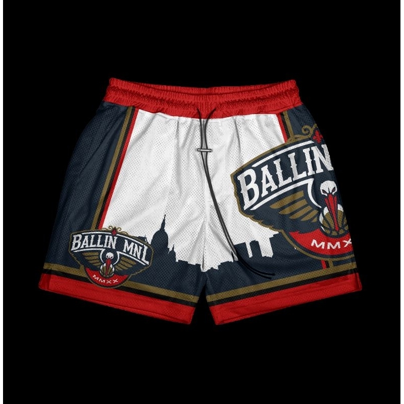 Pelicans Vibes Mesh Short by Ballin Wear | Shopee Philippines