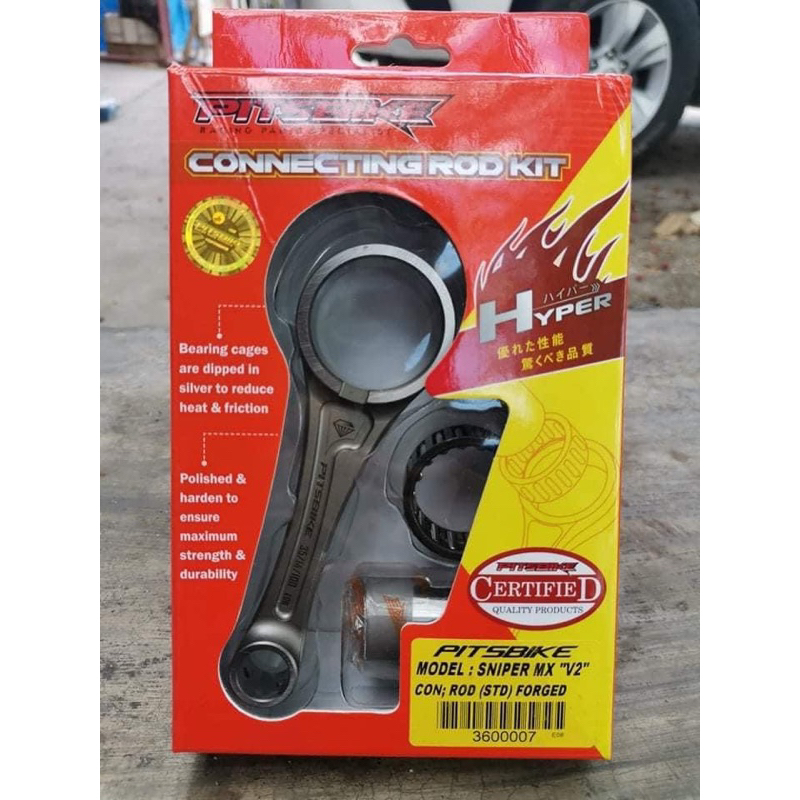 Pitsbike Connecting Rod forged Sniper MX 150 155 / Sniper150 Standard ...