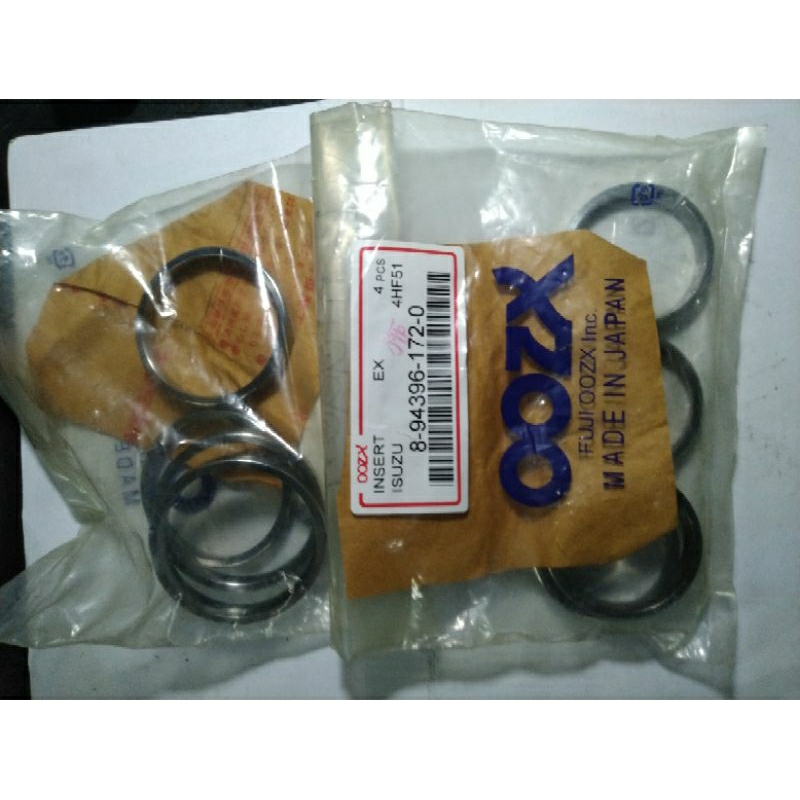 VALVE SEAT VALVE RING 4HF1 ISUZU 1SET FUJI JAPAN | Shopee Philippines
