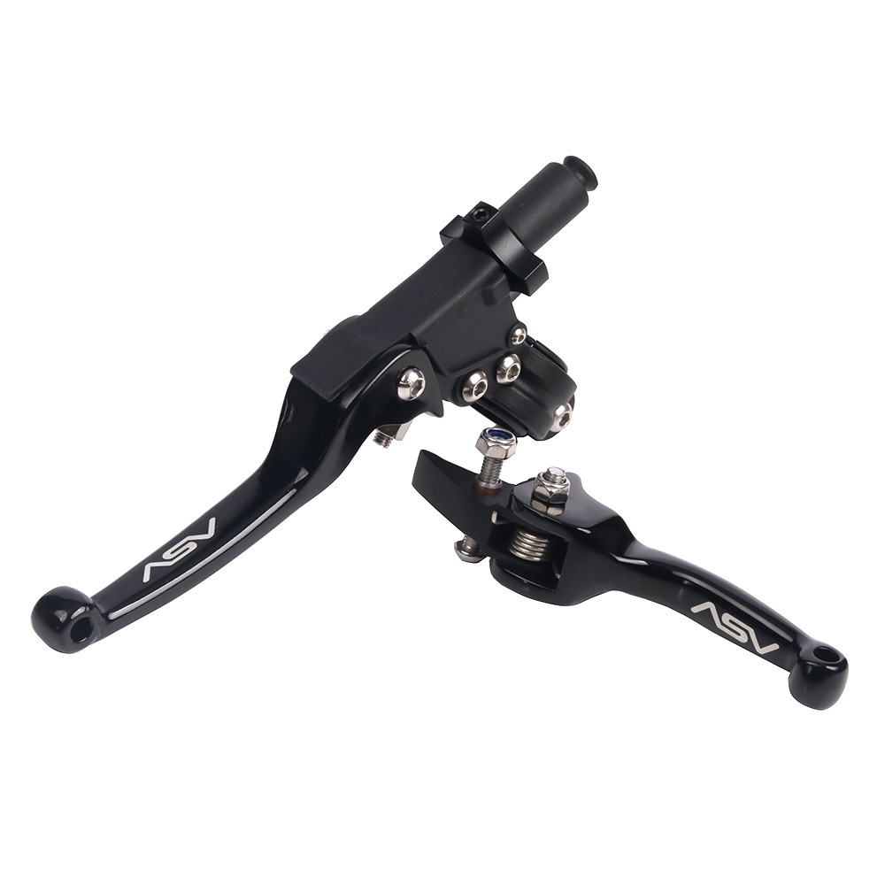 ASV F3 Brake Clutch Levers Foldable For Honda Motorcycle Pitbike Dirt ...