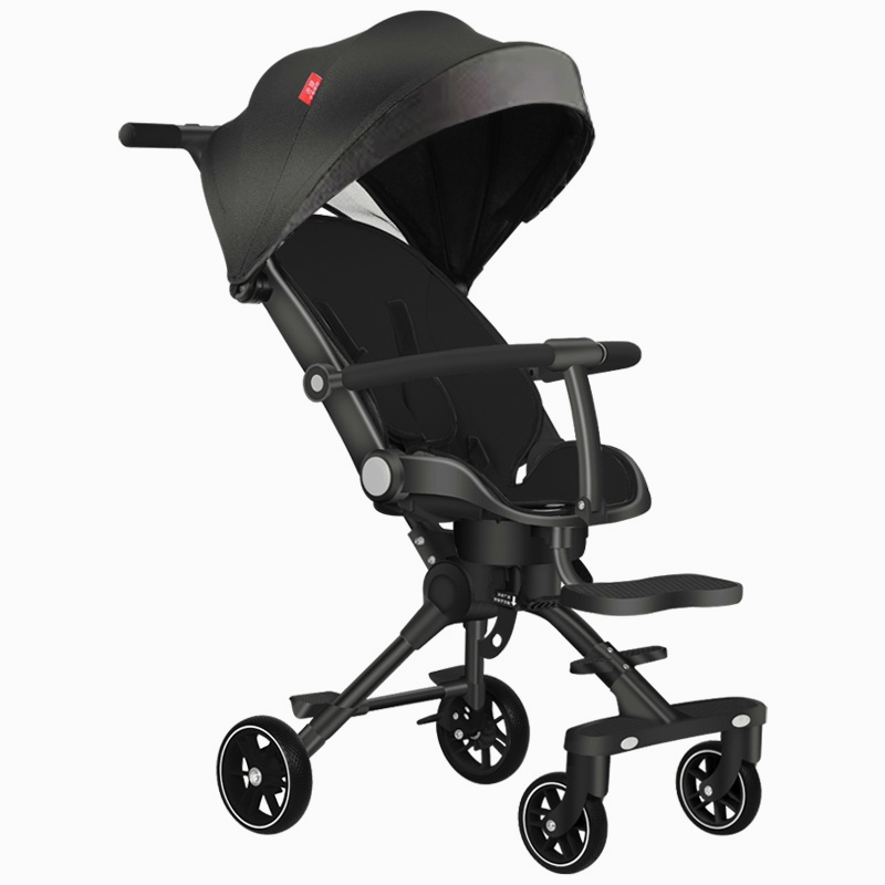 Foldable Stroller Two-way Sit And Lie Toddler Lightweight Hand Push ...