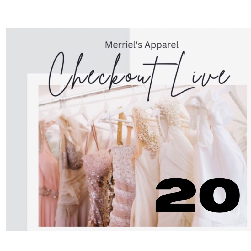 Merriel's Apparel Dress Shopee Checkout Live | Shopee Philippines