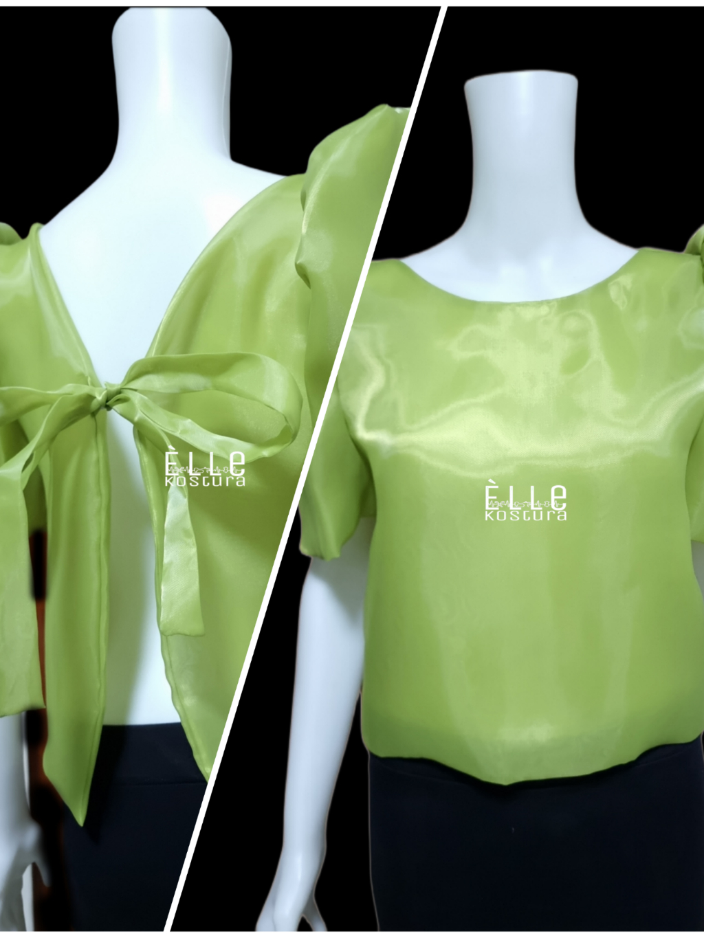 Kimona Top Filipinana Taiwan Jusi | Shopee Philippines