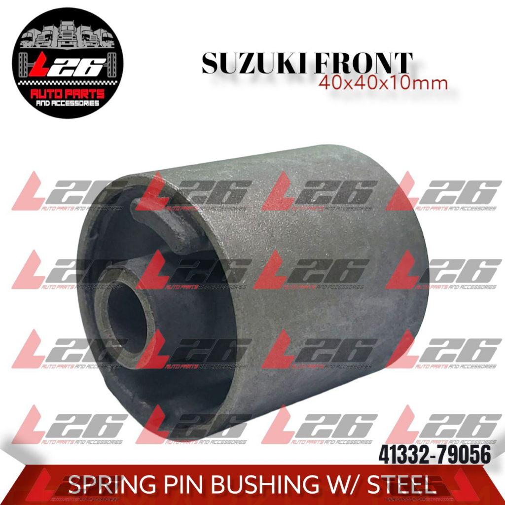 Suzuki SPRING PIN BUSHING w/ STEEL Front 41332-79056 40x40x10mm ...