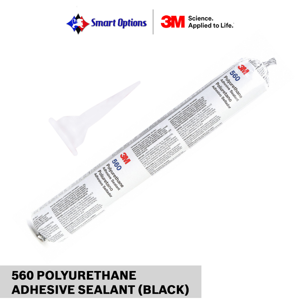 3M 560 POLYURETHANE ADHESIVE SEALANT (BLACK) | Shopee Philippines
