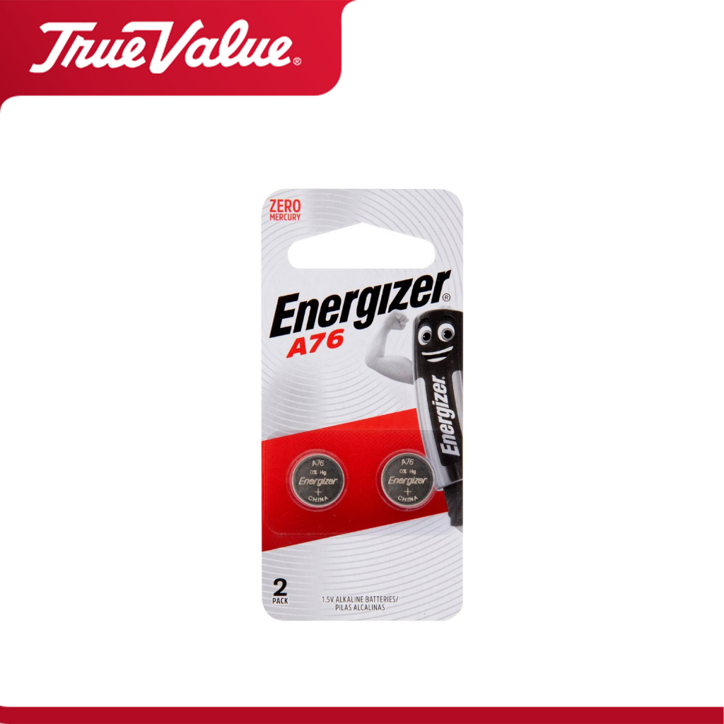 Energizer A76 / LR44 Coin Battery (2 Pcs) A76BP2 | Alkaline Button Cell" | Shopee Philippines