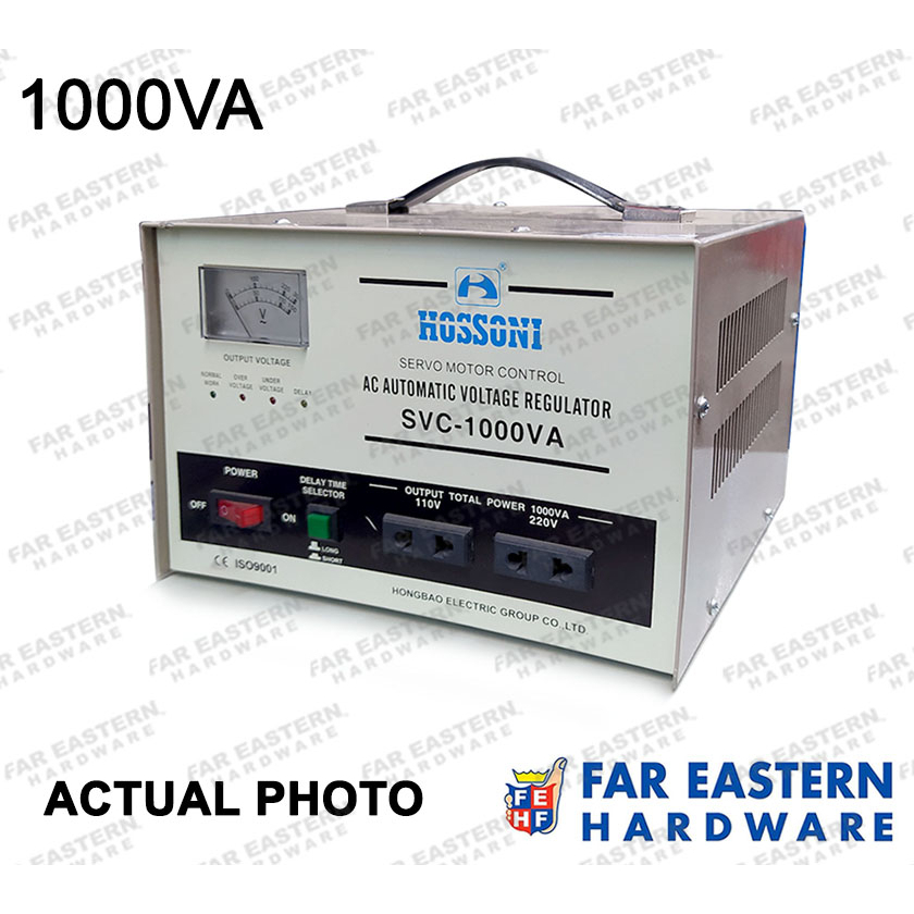 HOSSONI AVR SVC Automatic Voltage Regulator 500VA | 1000VA | 1500VA | 2000VA | 3000VA | Shopee ...