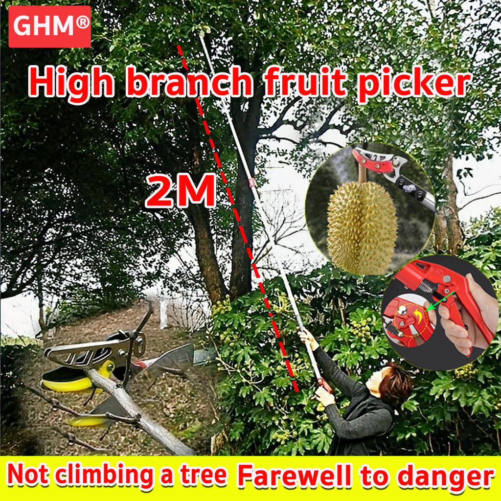 Fruit Picking Artifact High-Altitude Scissors Picker High Branch Shears ...