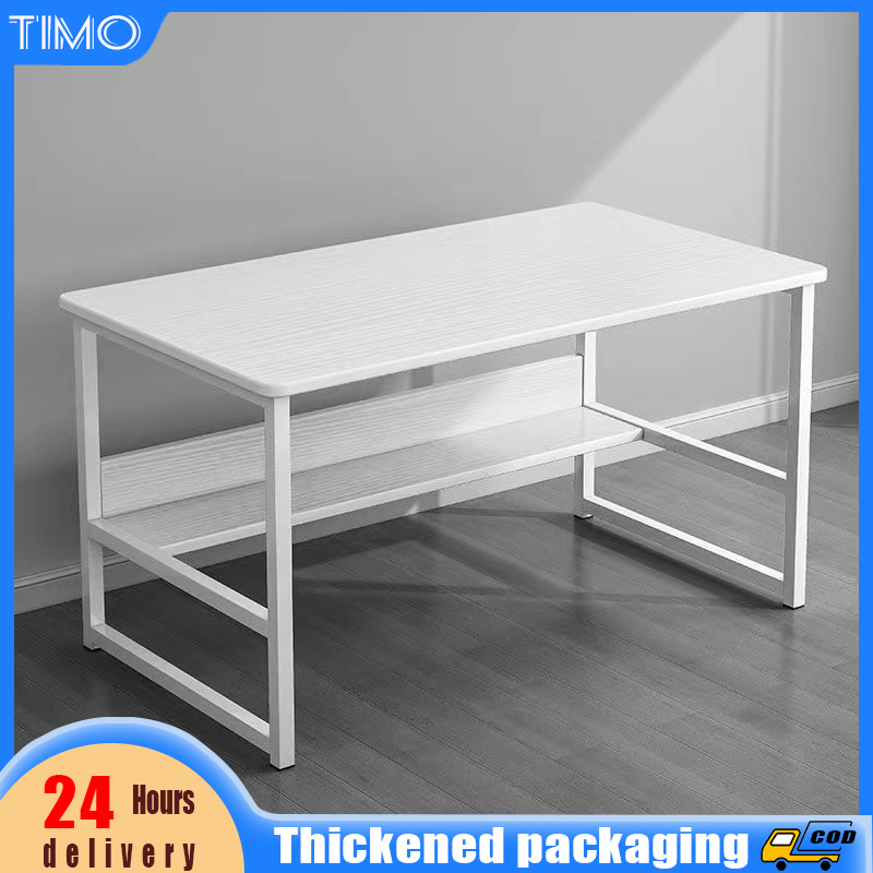 120CM Computer Table Study Table Double Layer Desk Table Student Table ...