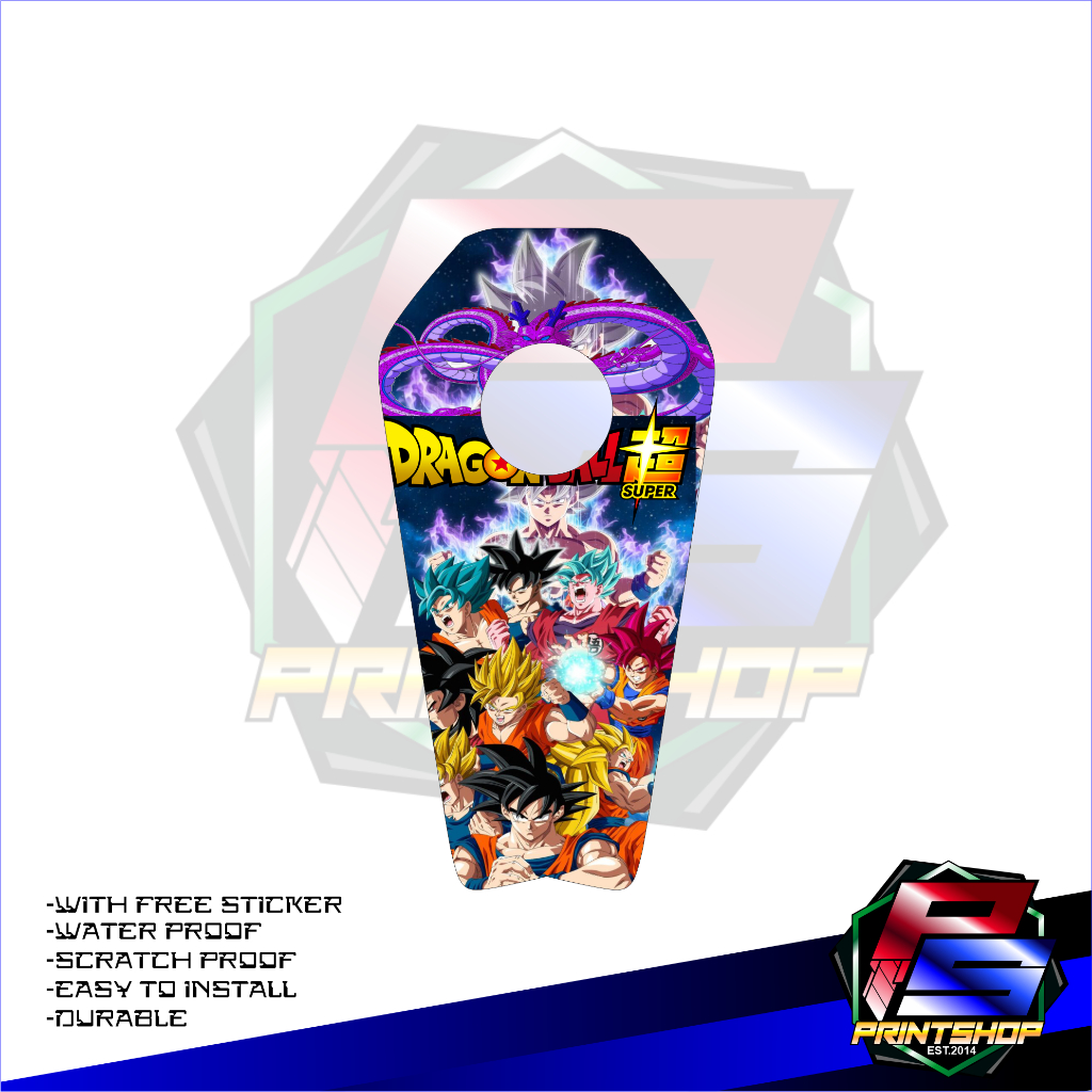 TMX 125 Top Tank Sticker Decals durable and high quality scratch proof ...