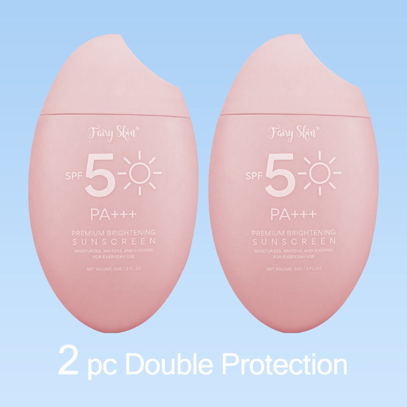 Fairy Skin Premium Brightening Sunscreen SPF 50 PA+++ sunblock face ...