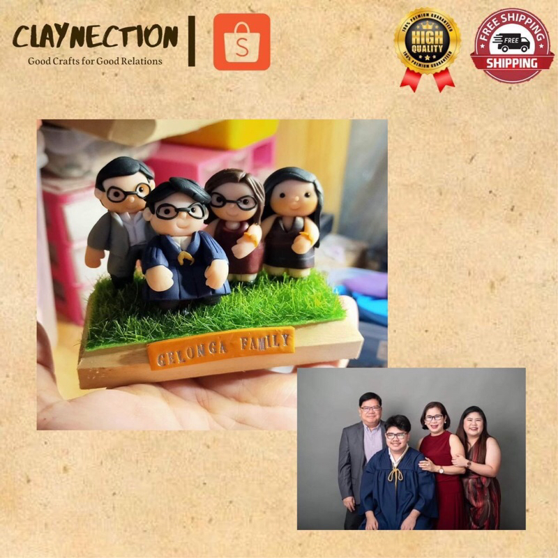 (Read description First) Customized Keychain/Standee, Made by Hand ...