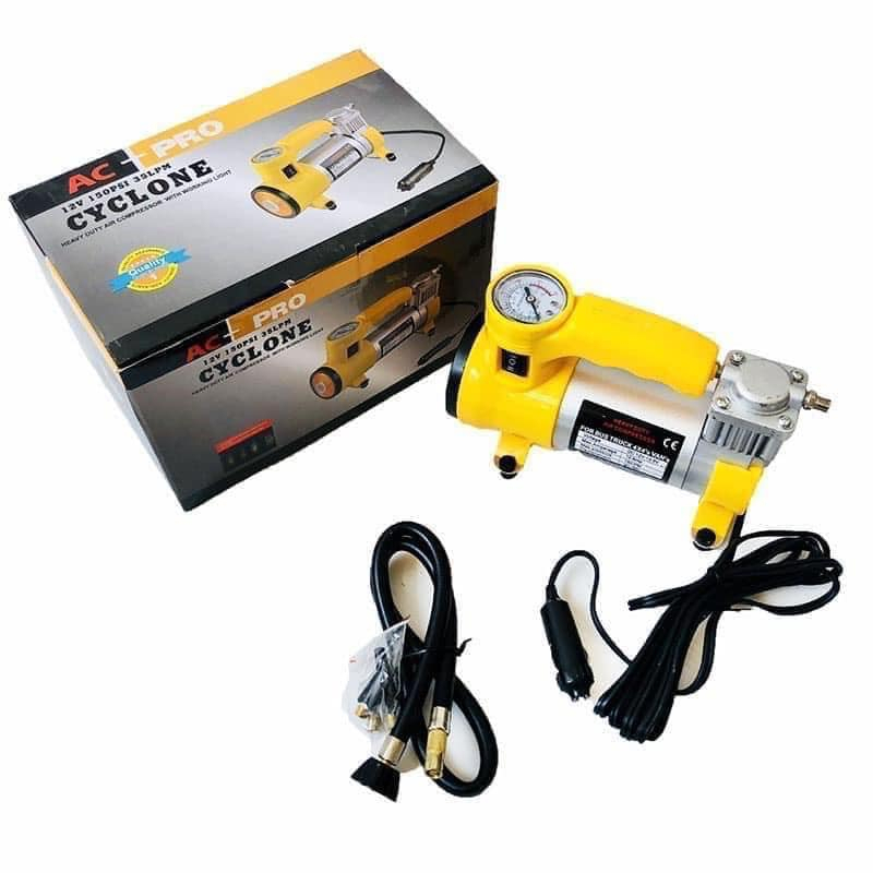 Cyclone Air Compressor Tire Inflator AC Pro Air Pump Car Portable Air ...