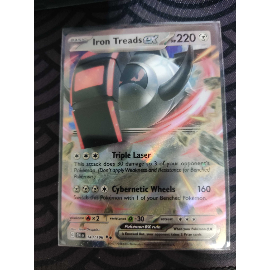 Iron Treads ex - 143/198 - (SCARLET & VIOLET POKEMON CARD GAME ...