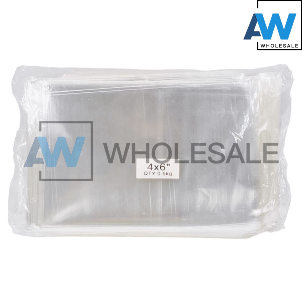 Clear Plastic OPP [0.5 kg] Oriented Polypropylene Plastic Without ...