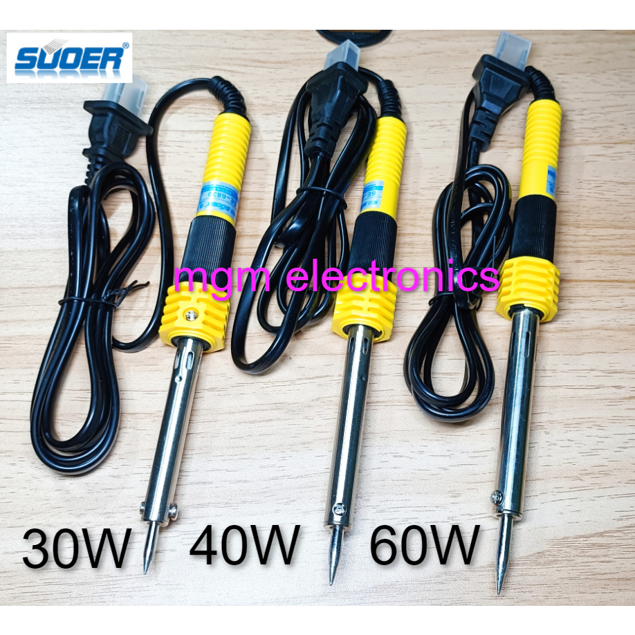 1PC. SOUER Premium Quality Soldering Iron 30w SE-6830, 40w SE-6840, 60w ...