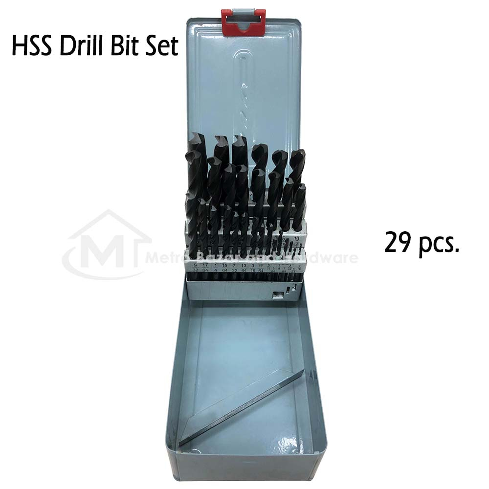 HSS Drill Bit Set 29 pcs. | Shopee Philippines