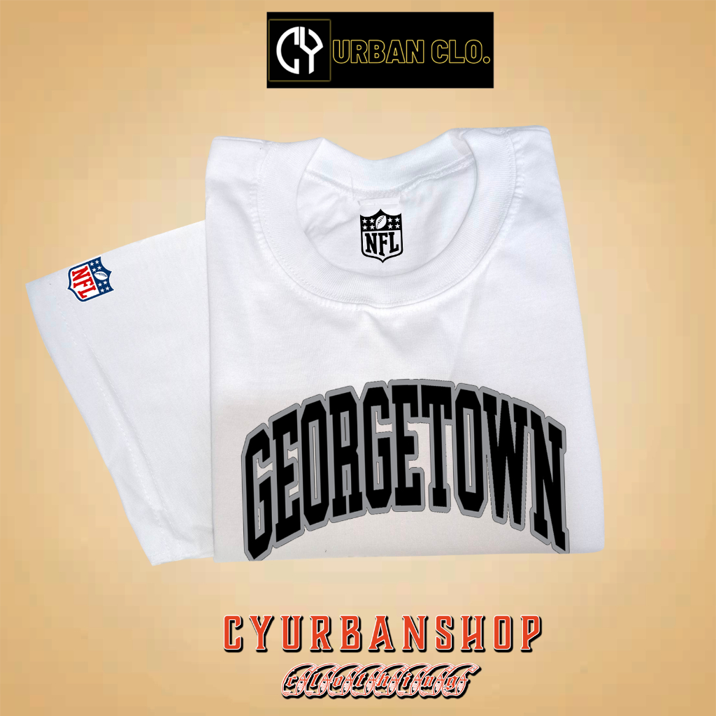 GEORGETOWN SHIRT HIGH QUALITY PRINT | Shopee Philippines