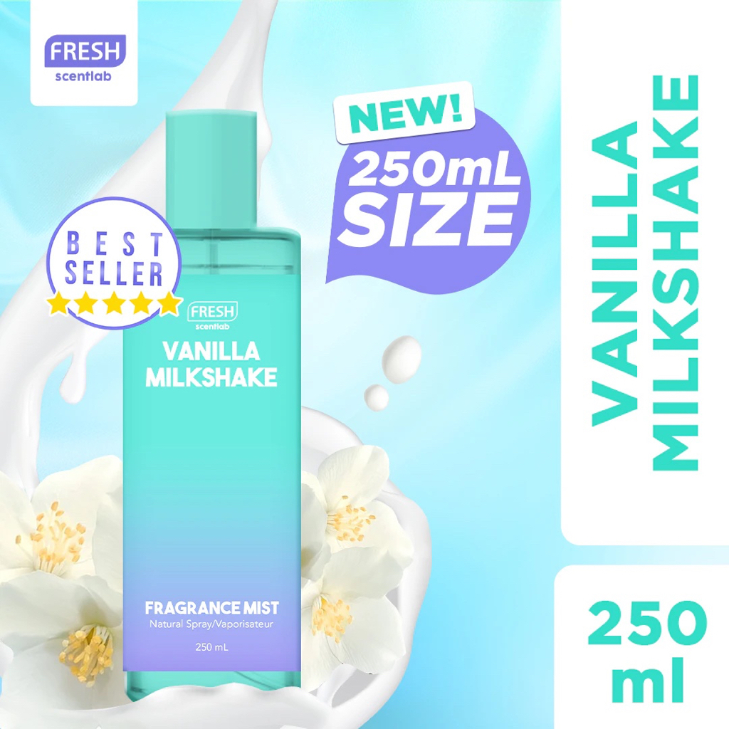 FRESH Fragrance Mist Vanilla Milkshake 250mL | Shopee Philippines