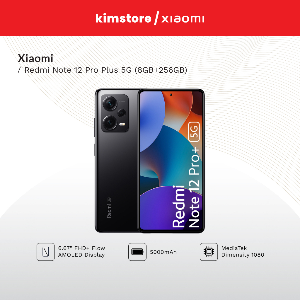 Xiaomi Redmi Note 12 Pro Plus 5G 256GB | Shopee Philippines