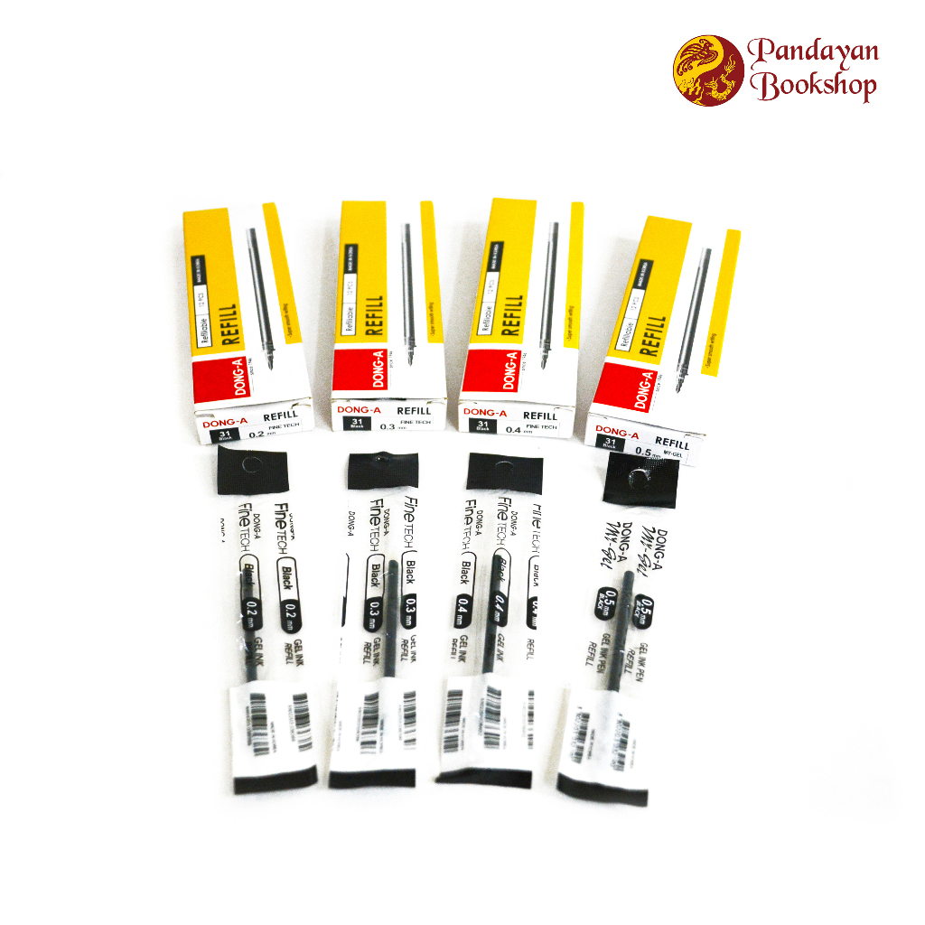 DONG-A Fine Tech & My Gel Pen Refill | Shopee Philippines