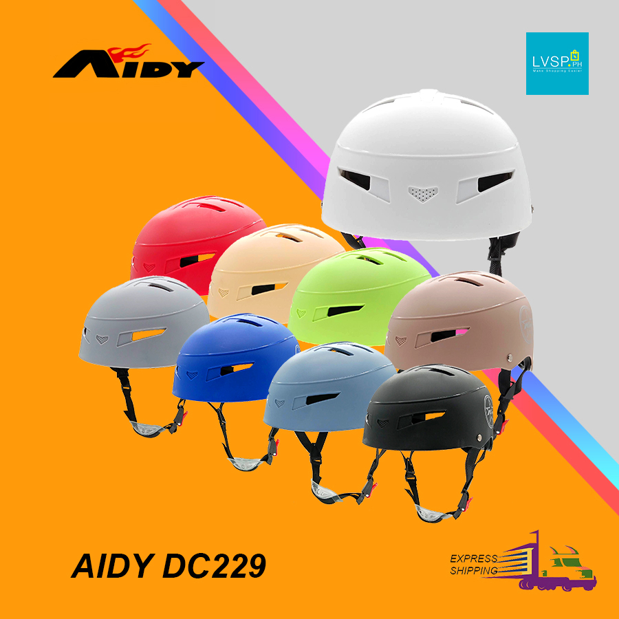 AIDY ROAD BIKE AND SPORTS HELMET DC-229 | Shopee Philippines