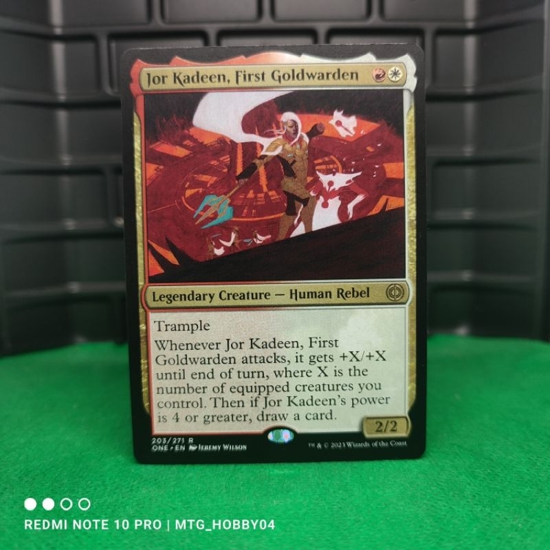 Jor Kadeen, First Goldwarden - mtg phyrexia | Shopee Philippines