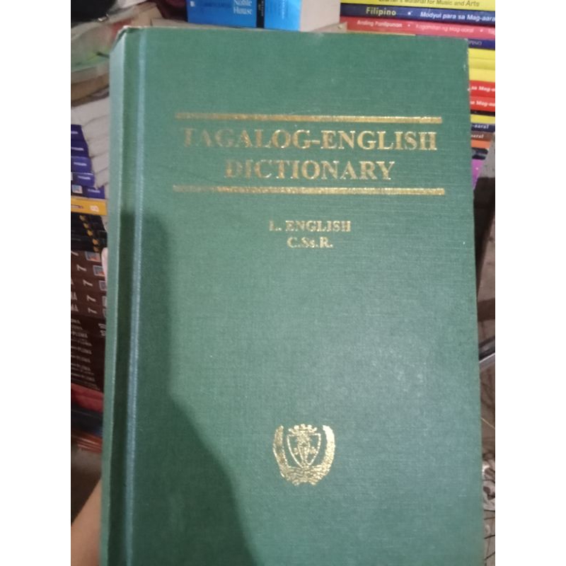 TAGALOG ENGLISH DICTIONARY HARDBOUND.COPY | Shopee Philippines