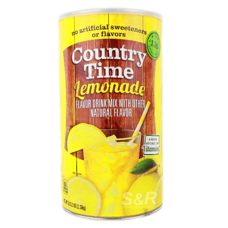 Country Time Lemonade Powder Drink Mix 2.33kg | Shopee Philippines