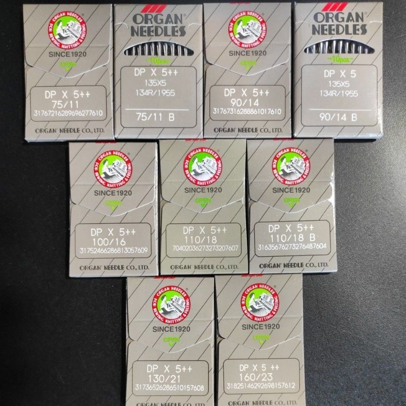 Original Organ Dp Dpx5 dp x 5 BIGHOLE 11 14 16 18 21 22 23 needle needles for sewing machine ...
