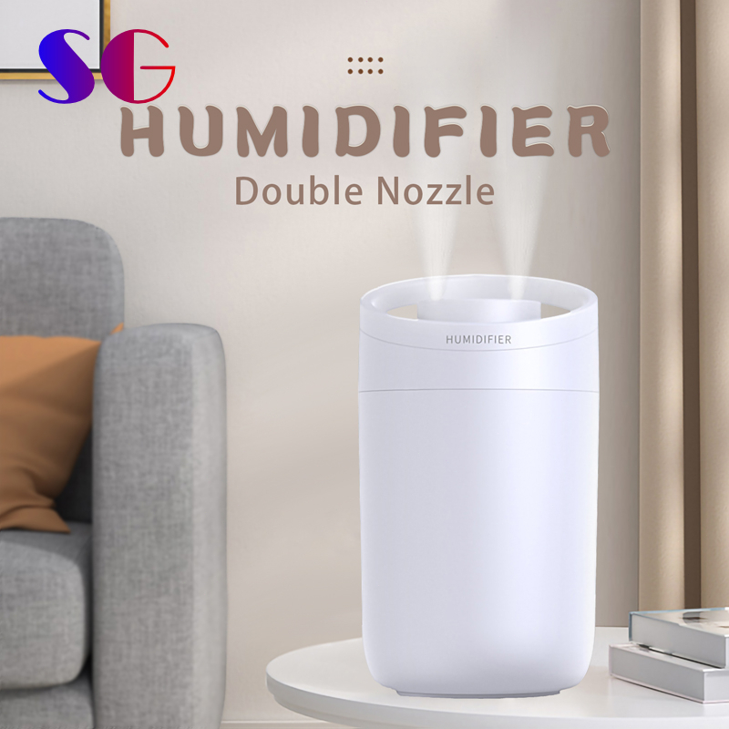 3L Double nozzle humidifier with essential oil large diffuser fragrance ...