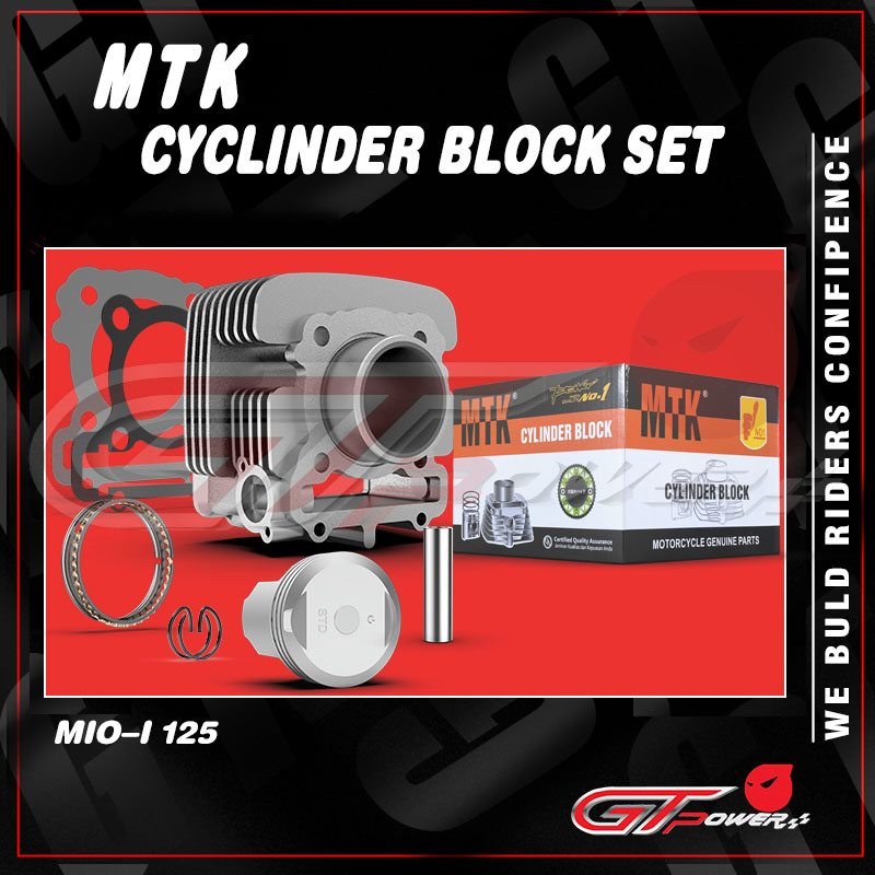 MTK Cylinder Block Set MIO I 125 / MIO I 125 M3 / MIO SOUL I 125 STD ...