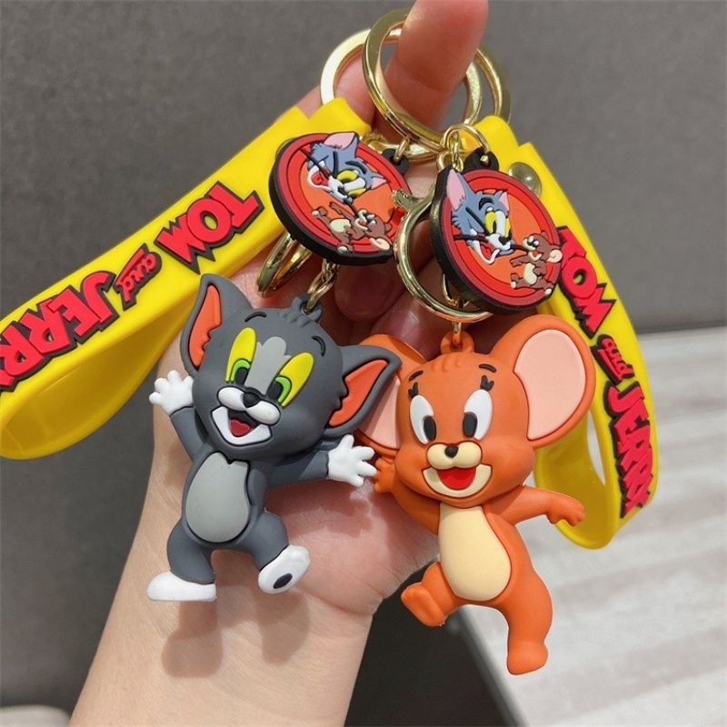 Tom & Jerry Keychain PVC Cute Design | Shopee Philippines