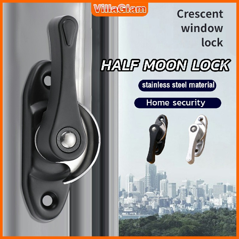 Centerlock Half Moon Lock Crescent Lock Sash Lock for Sliding Window ...