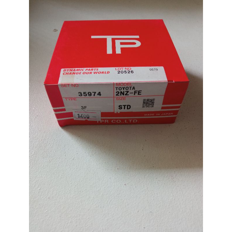 PISTON RING TOYOTA 2NZ-FE STD | Shopee Philippines