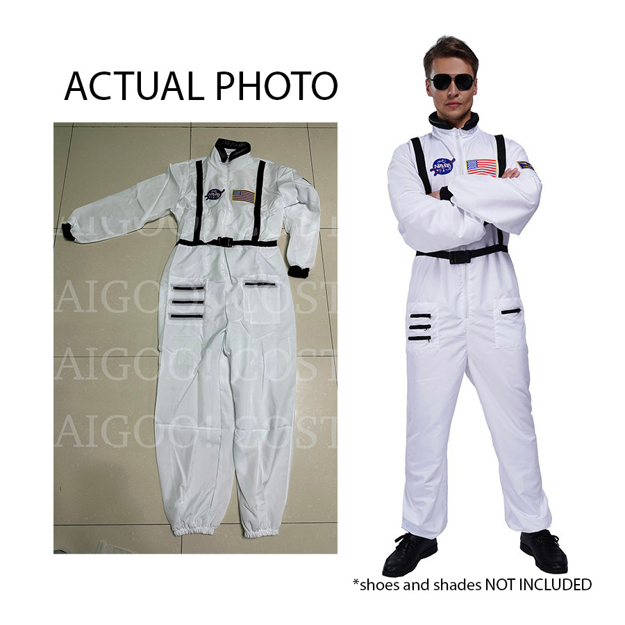 Astronaut Costume for Adults Career Occupation Halloween Cosplay for ...