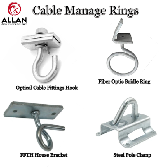 Allan Outdoor Ftth Accessories Cable Manage Rings | Shopee Philippines