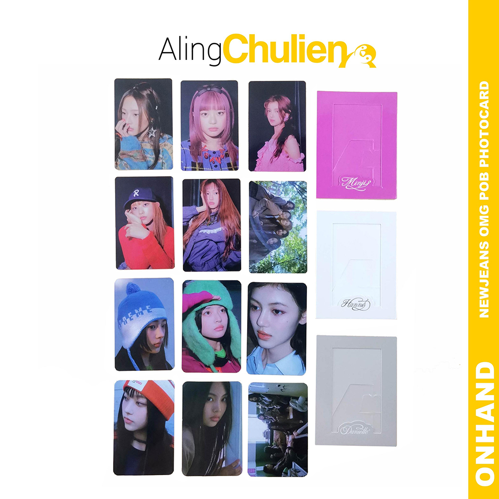 NEWJEANS - [POB Only] OMG MESSAGE CARD Lenticular Weverse POB Photocard ...