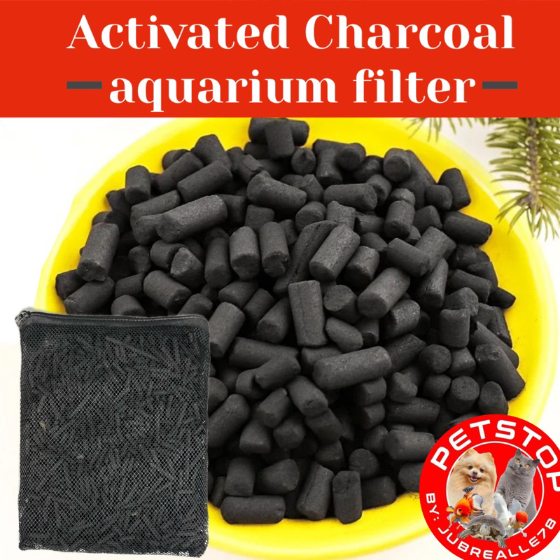 Activated Charcoal, Activated Carbon with media net 500g | Shopee ...