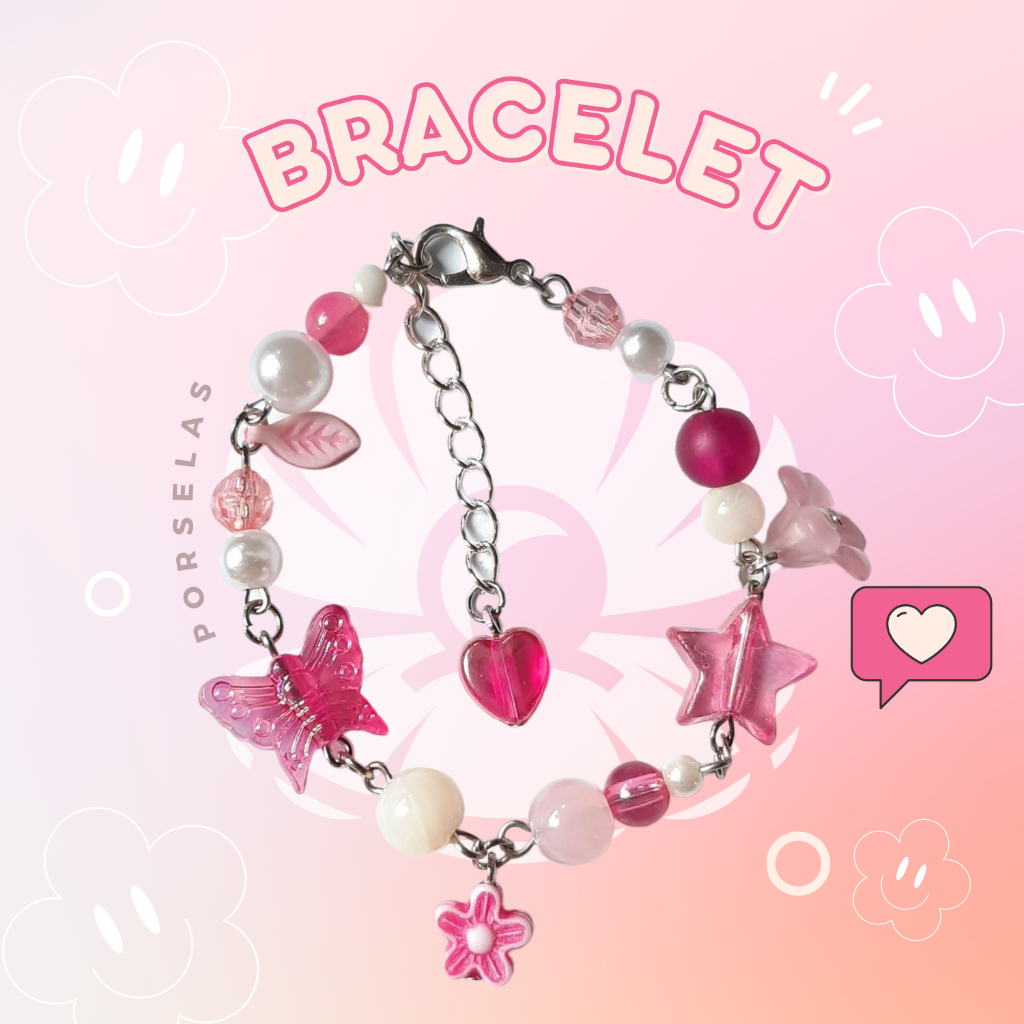 Porselas: Cute Beaded Bracelet ♡ | Shopee Philippines