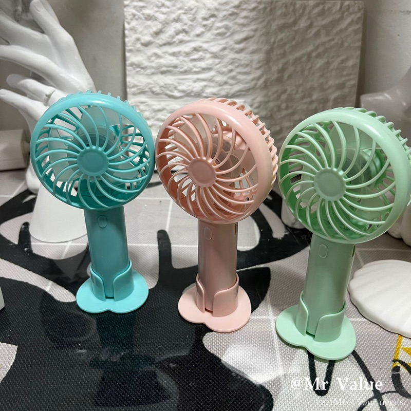 Strong wind Mini fan Portable Handheld Mini Stand Fan Desktop Cooling ...