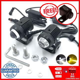 mini driving light spot light waterproof hi&low for motorcycle ...