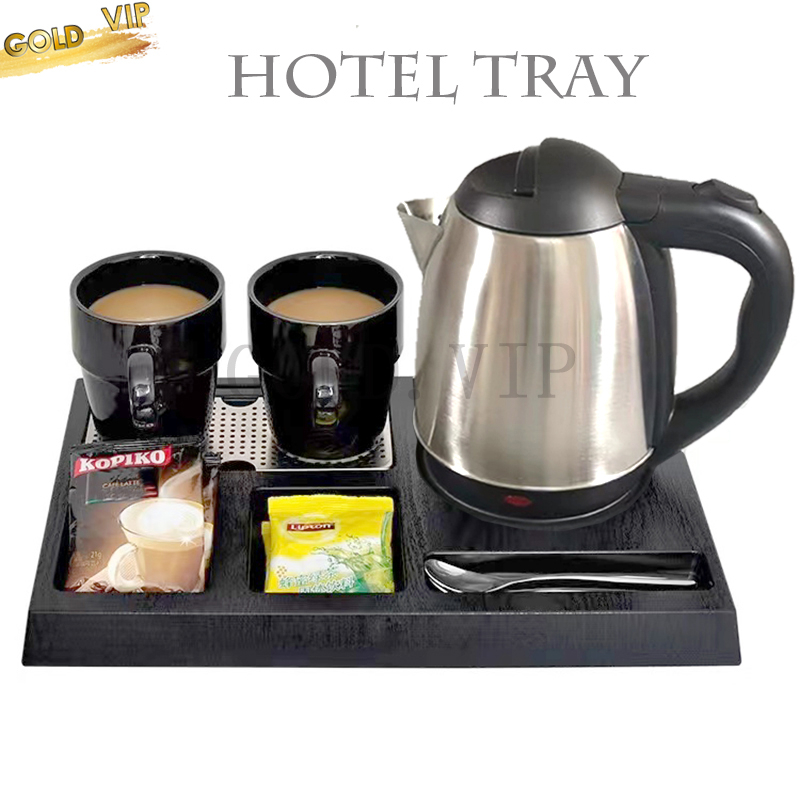 Hotel Special Electric Kettle Travel Kettle Tray Set | Shopee Philippines