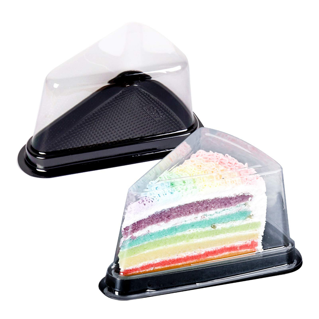 Cake Slice Clamshell w/lid (5x2.5)- 25pcs/50pcs | Shopee Philippines